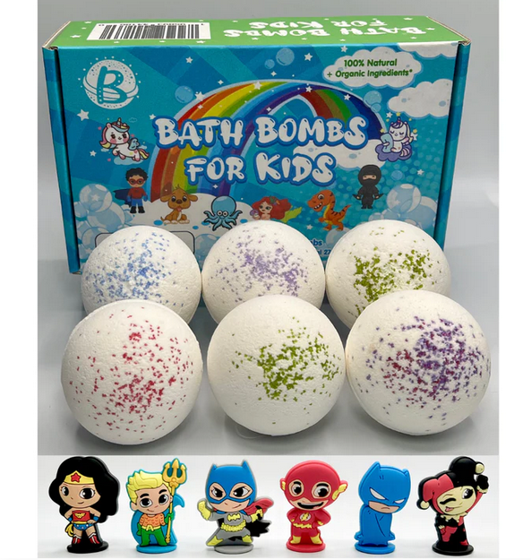 6-Packs – Bath Bombs For Kids